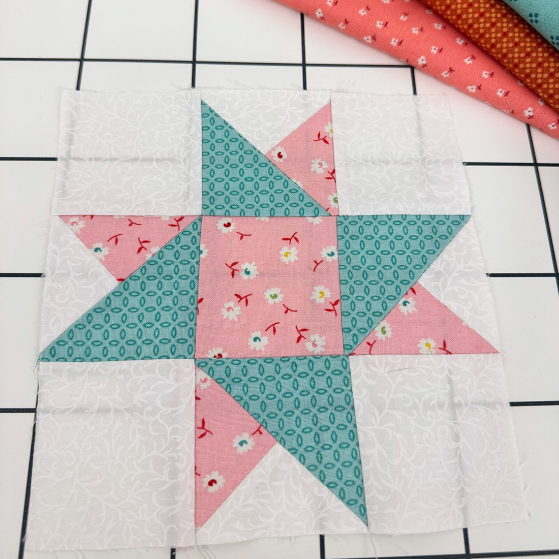 Star of Hope Quilt Block Pattern - 6" Size - DIGITAL PATTERN ...