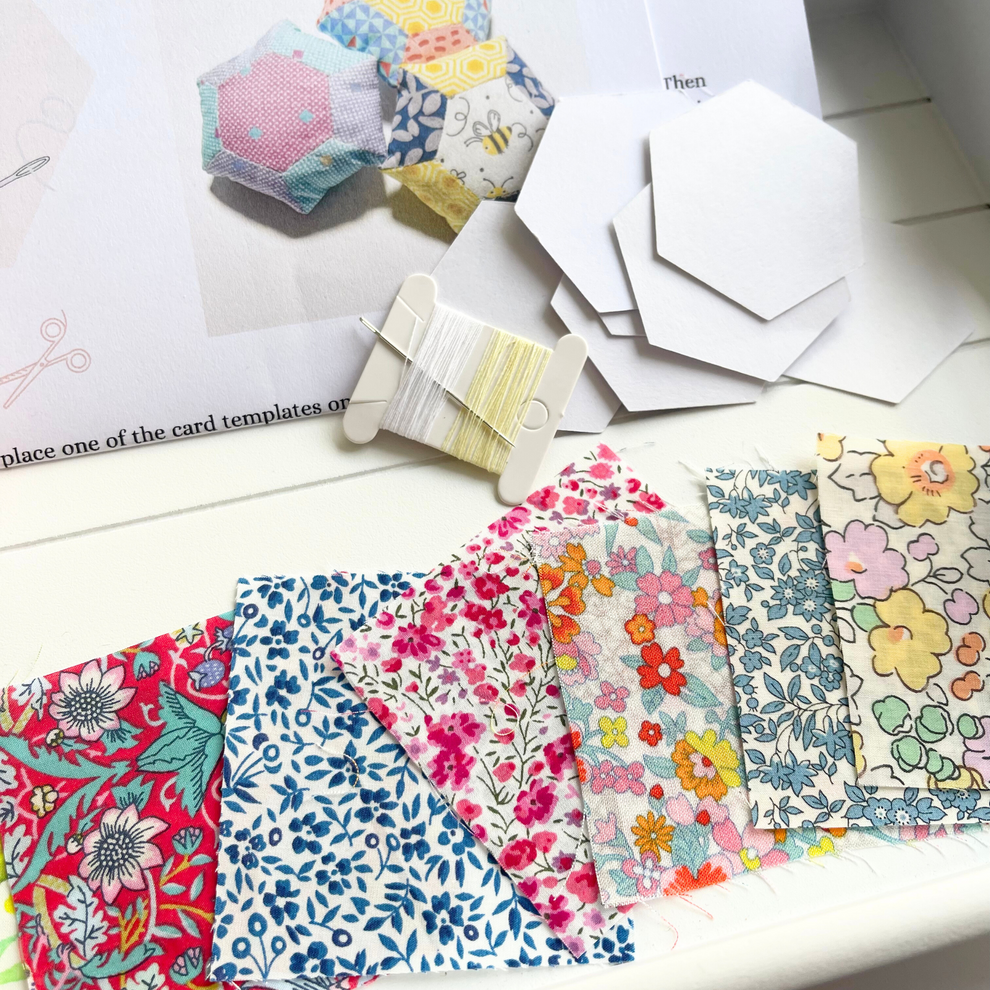 Sew Your Own Pin Cushion FULL KIT / English Paper Piecing KIT ...